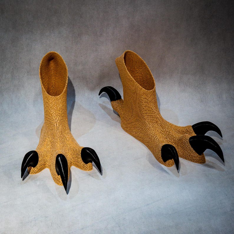 Feetpaws Flex Base - 3D Print - Slim Feets (bird / Dino / Reptile Legs ...