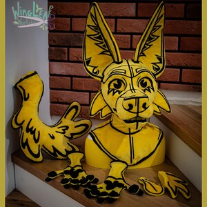 Sketch - Style Dog — New SLIM Unique Fursuit Mini Partial Premade ...