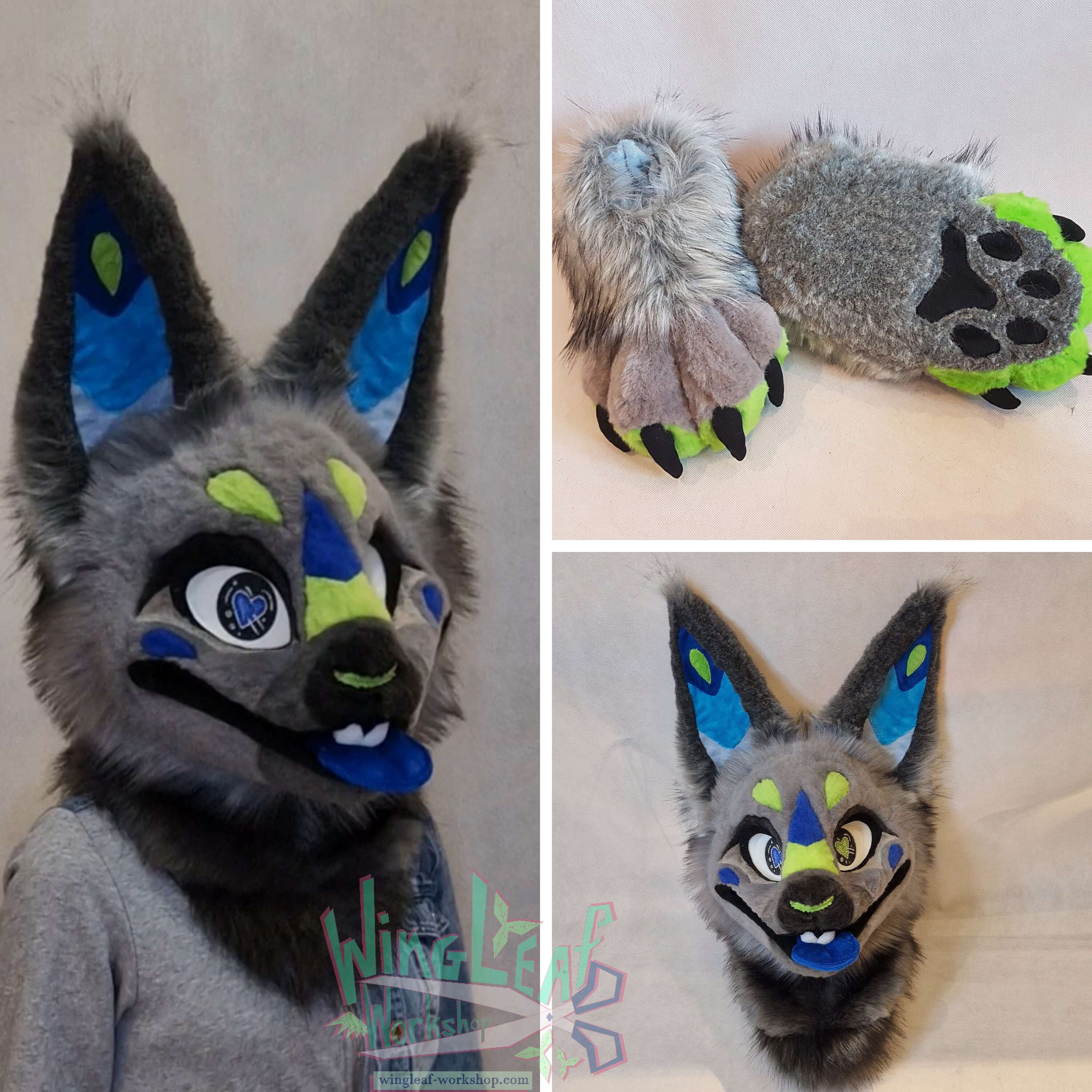 Bunny/ Hare / Rabbit Cute Toony Fursuit Premade Only Head or With Feet ...