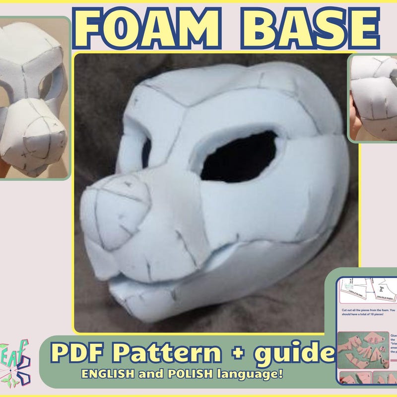 Fursuit Goat Head Pattern - Etsy