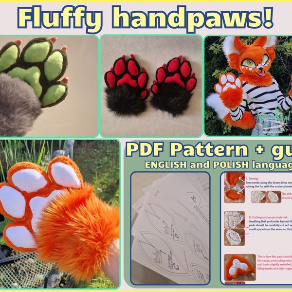 Furry Handpaws - Etsy