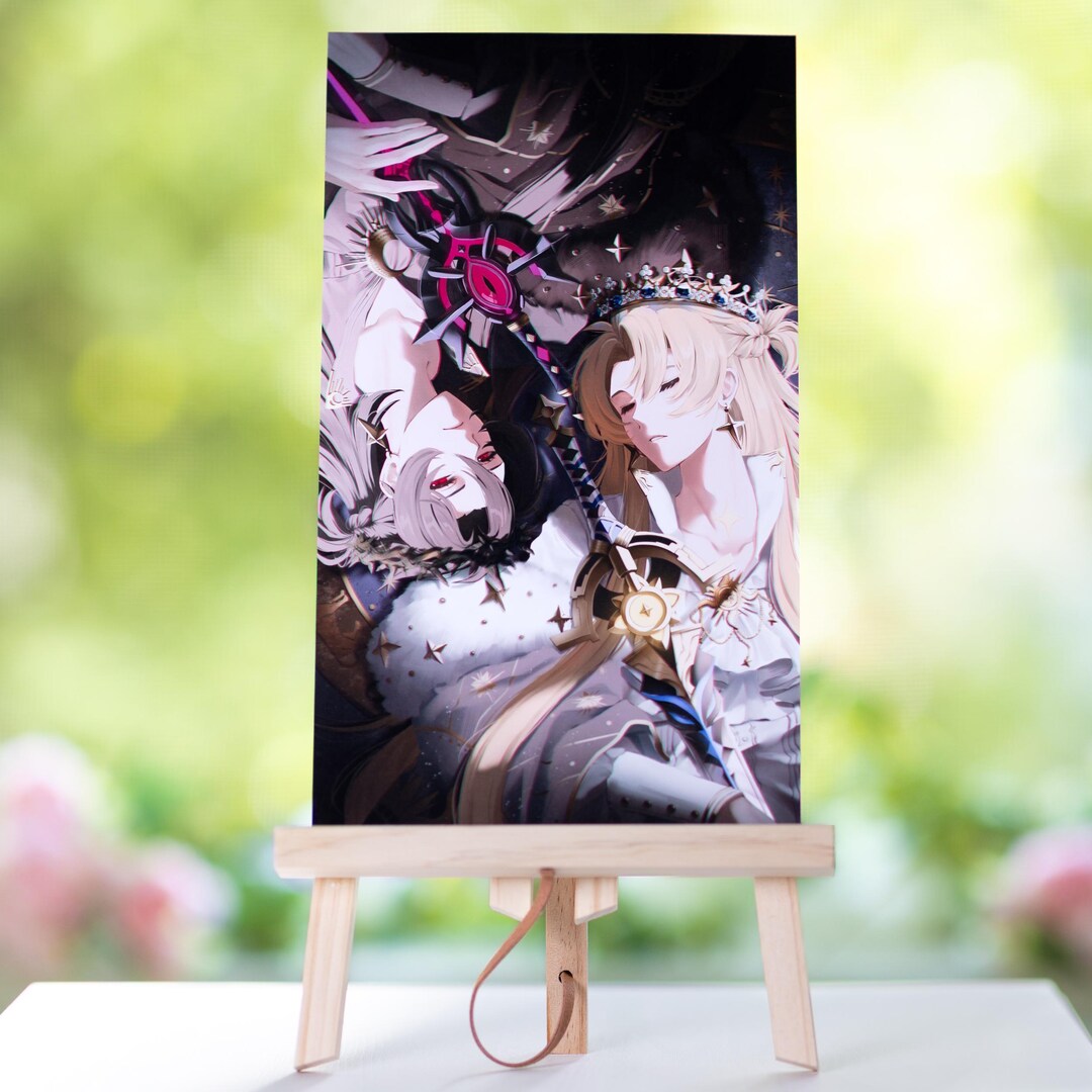 Genshin Impact - Albedo Sun/moon Prince Art Print - Etsy