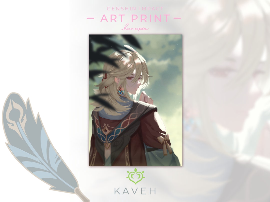 Genshin Impact Kaveh Art Print - Etsy