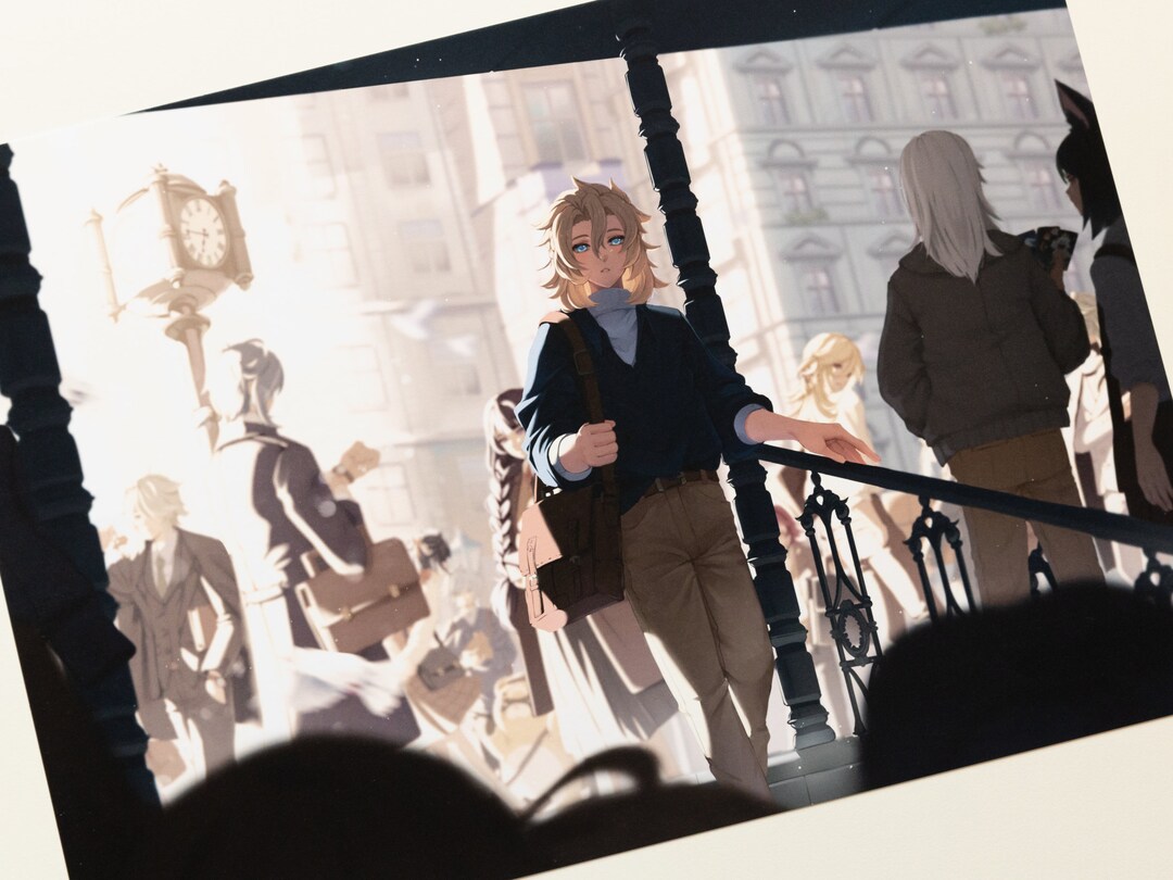 Genshin Impact - Albedo City Art Print - Etsy