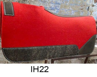 Western Red Saddle Pad - Etsy