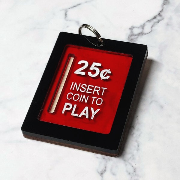 Arcade Keychain - Etsy