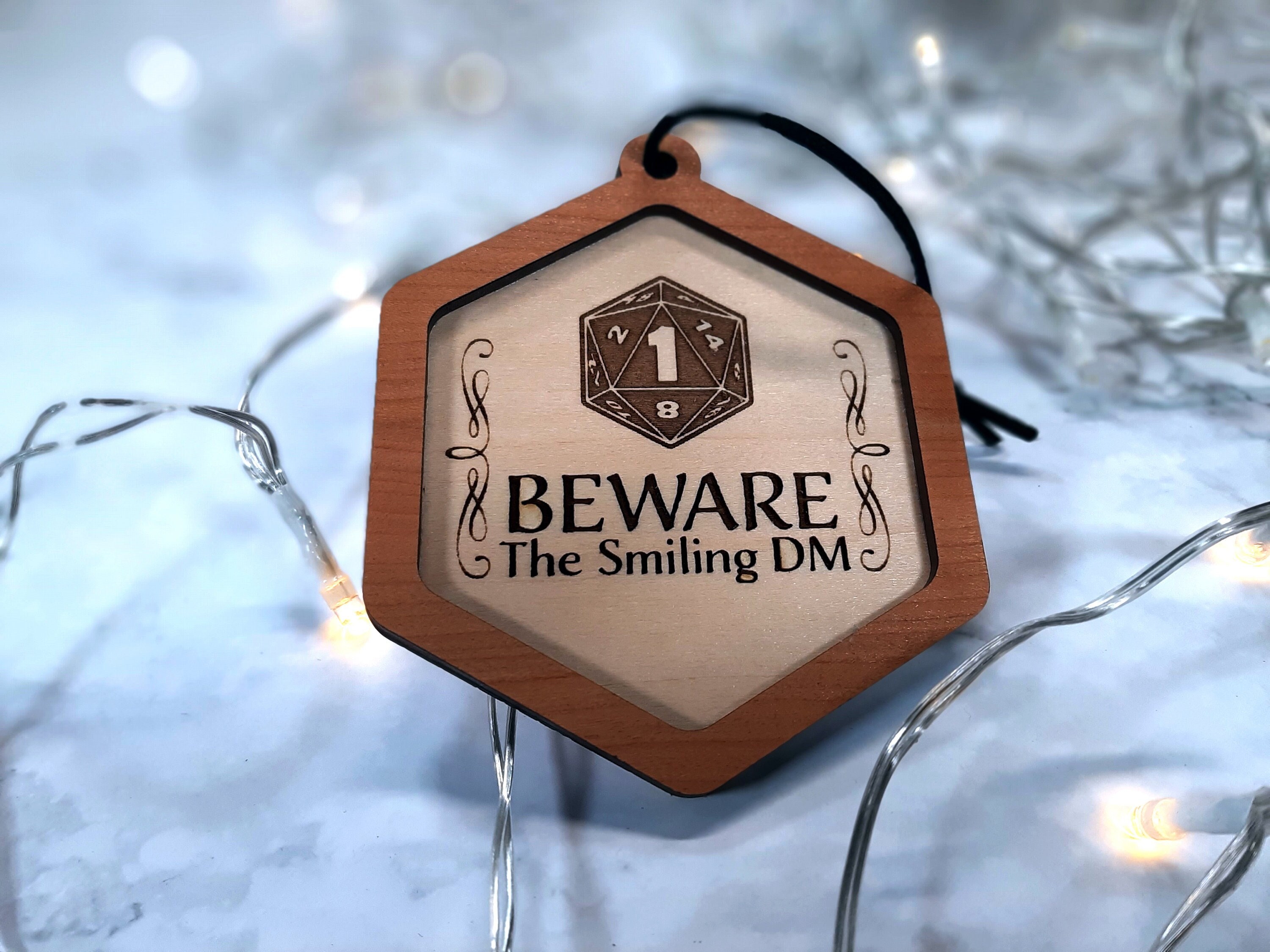 Beware the Smiling DM! Christmas Ornament - Dungeons and Dragons ...