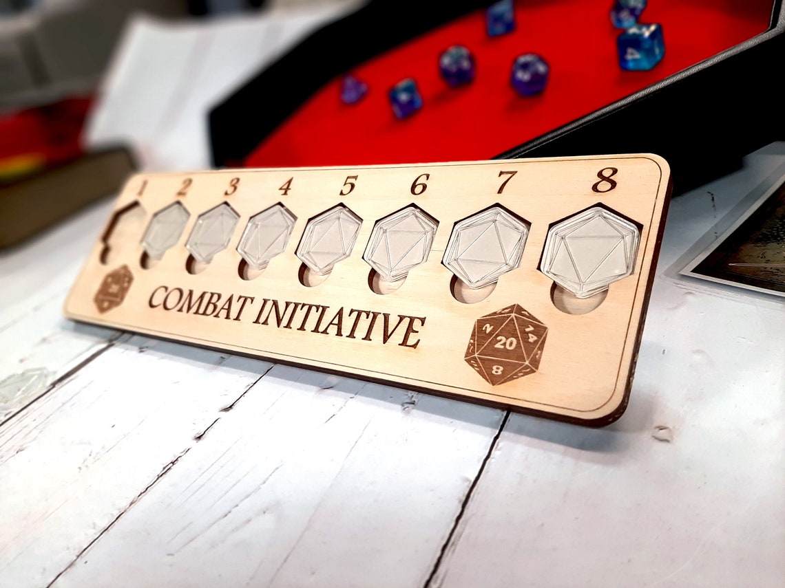 Initiative Tracker 8 Tabletop for D&D and Other Tabletop - Etsy