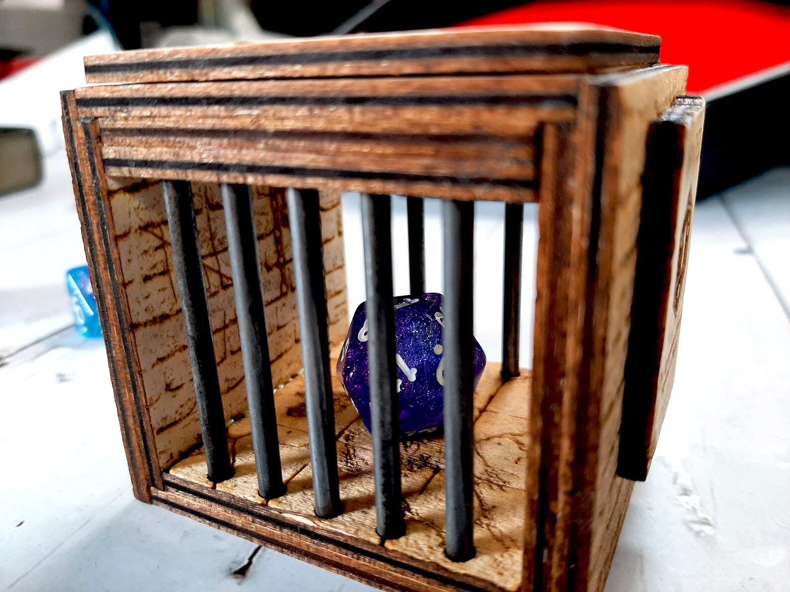 Dice Jail Role Playing Tabletop Game Accessory With Steel - Etsy