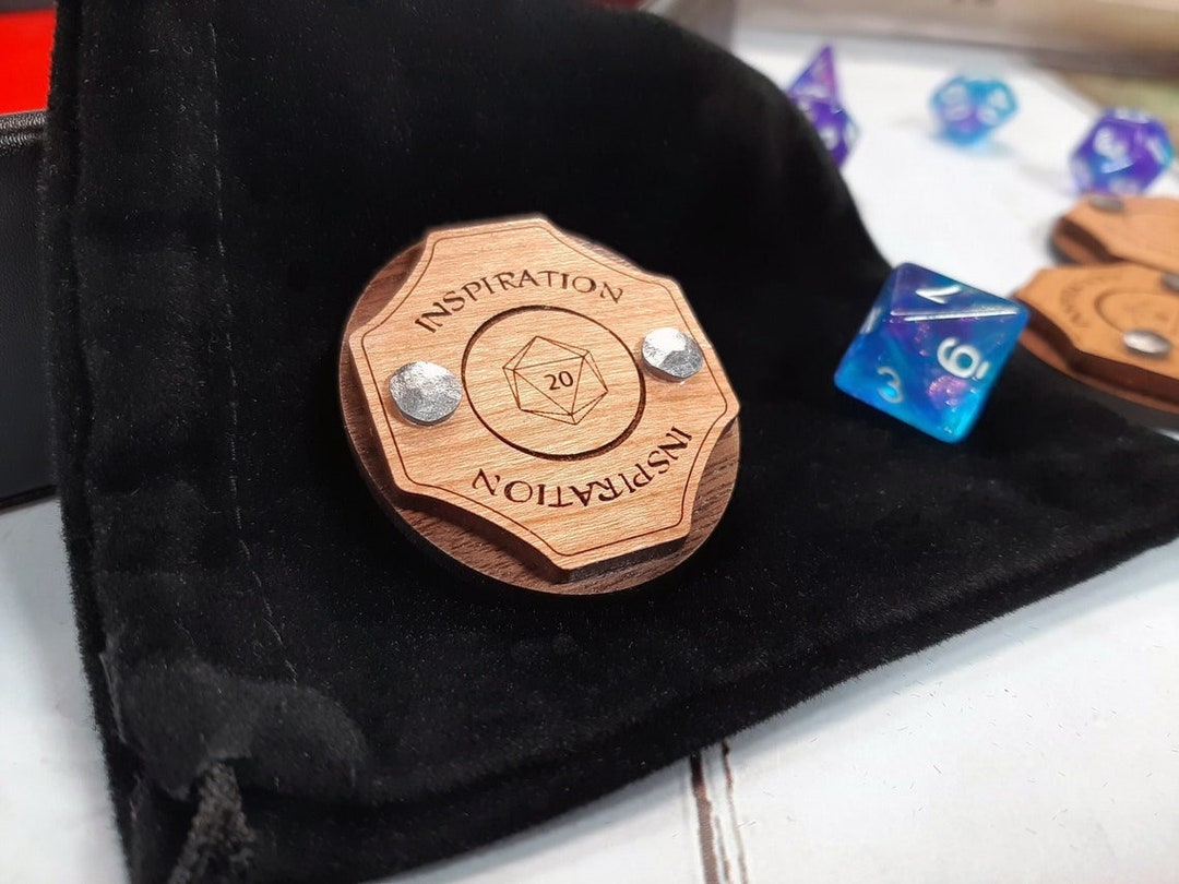 Inspiration Token D&D Dungeons and Dragons 5e Accessory RPG - Etsy