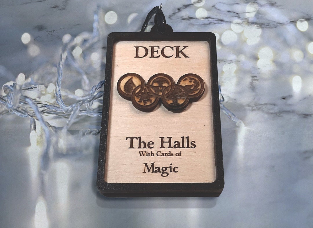 DECK the Halls With Cards of Magic MTG Magic the Gathering Themed ...