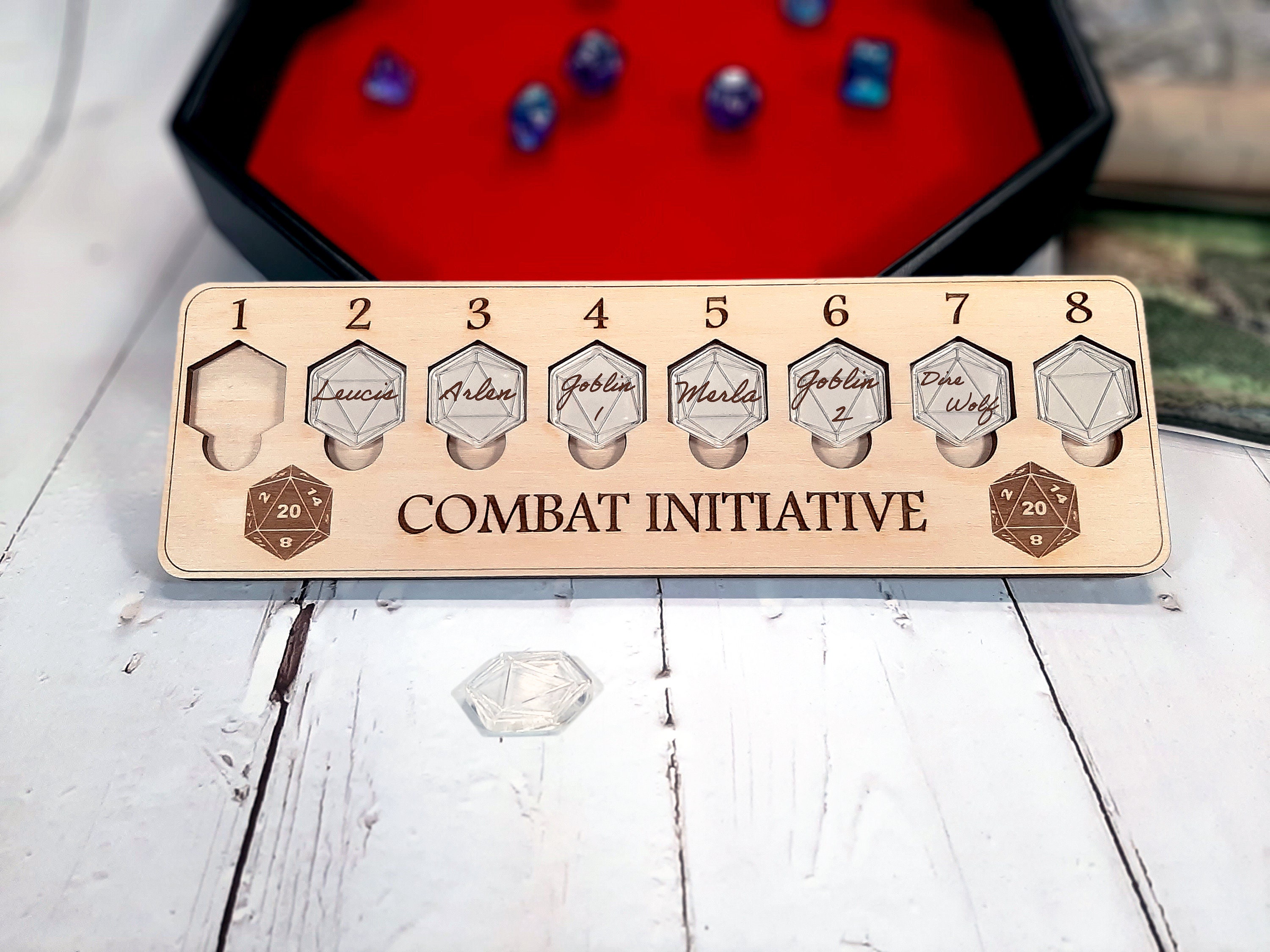 Initiative Tracker 8 Tabletop for D&D and Other Tabletop | Etsy