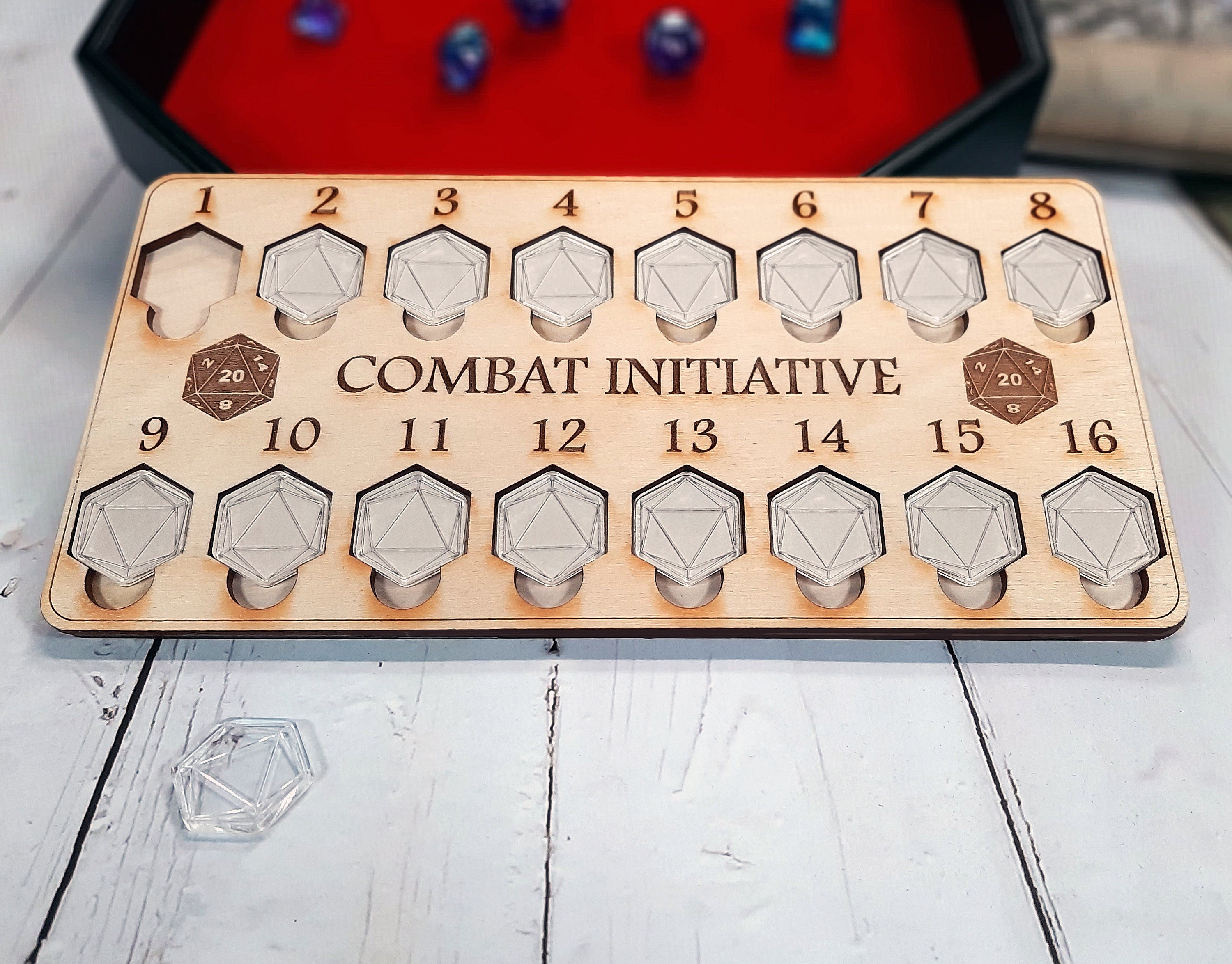 Initiative Tracker 16 Tabletop for D&D and Other Tabletop | Etsy