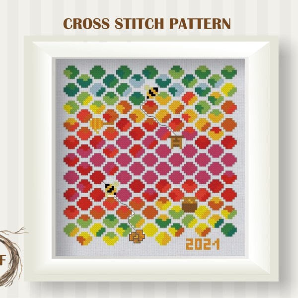 Temperature Cross Stitch Pattern - Etsy