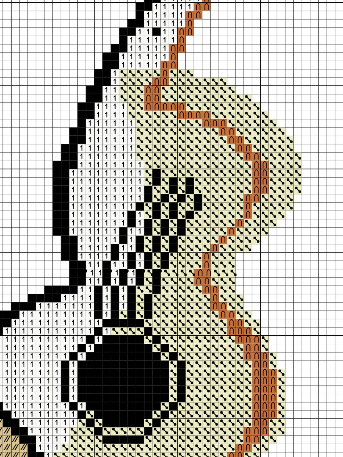 Guitar Cross Stitch Pattern PDF Musical instrument Cross | Etsy