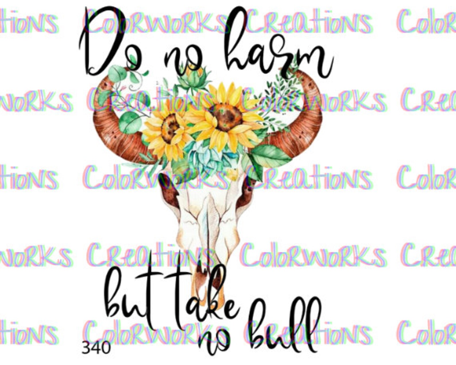 Do No Harm Printed Waterslide Decal for Tumblers Ready to Use Tumbler ...