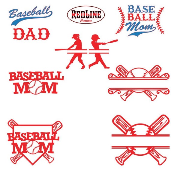Baseball SVG Files Baseball Mom Baseball Dad - Etsy