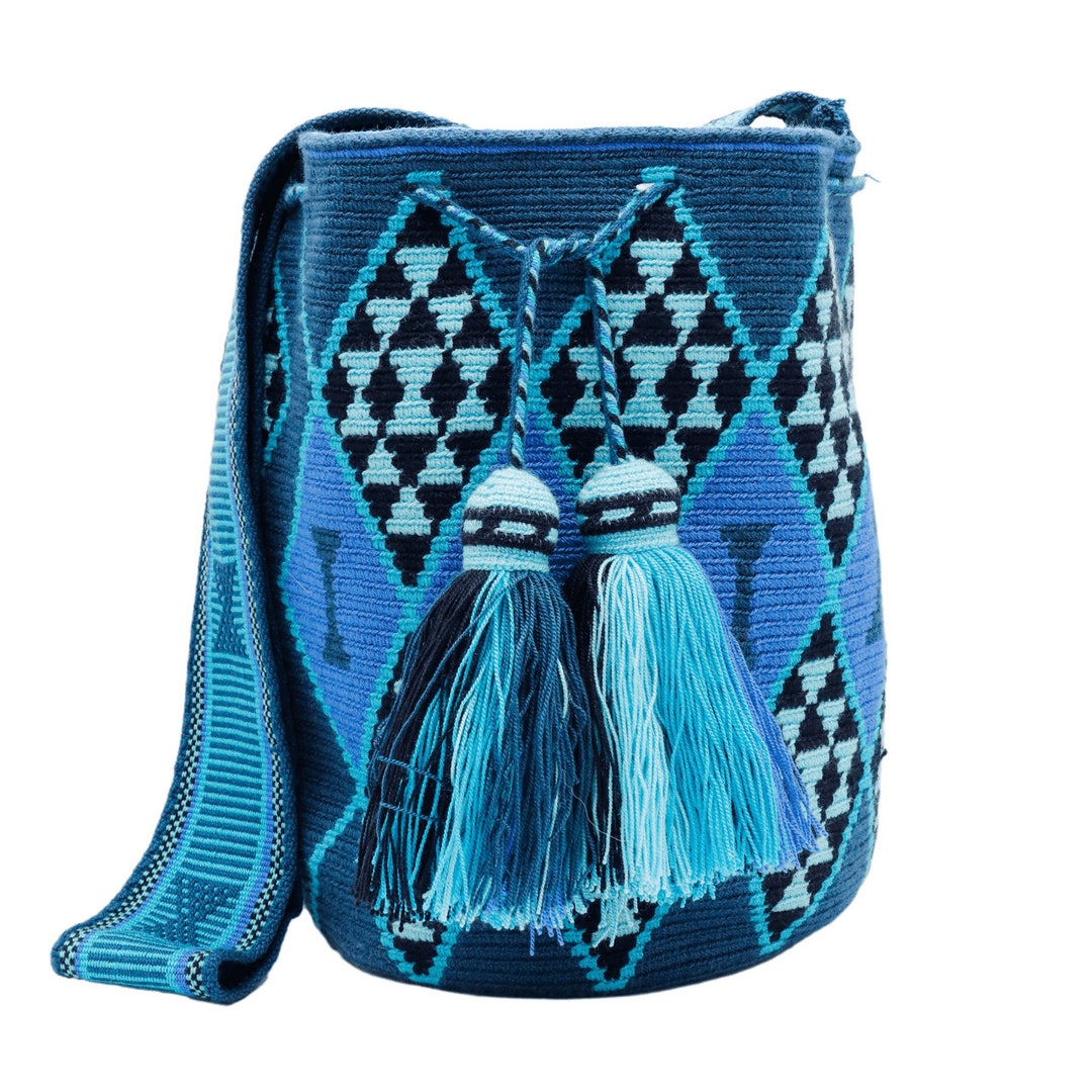 Best Selling Wayuu Colombian Bag | Crochet Crossbody Bags Handmade ...