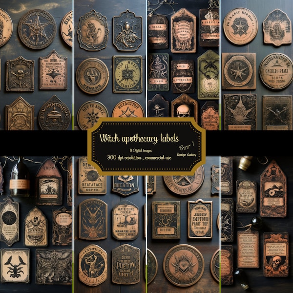 Witch Apothecary - Etsy