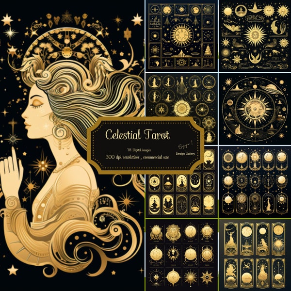 Mystical Clip Art - Etsy