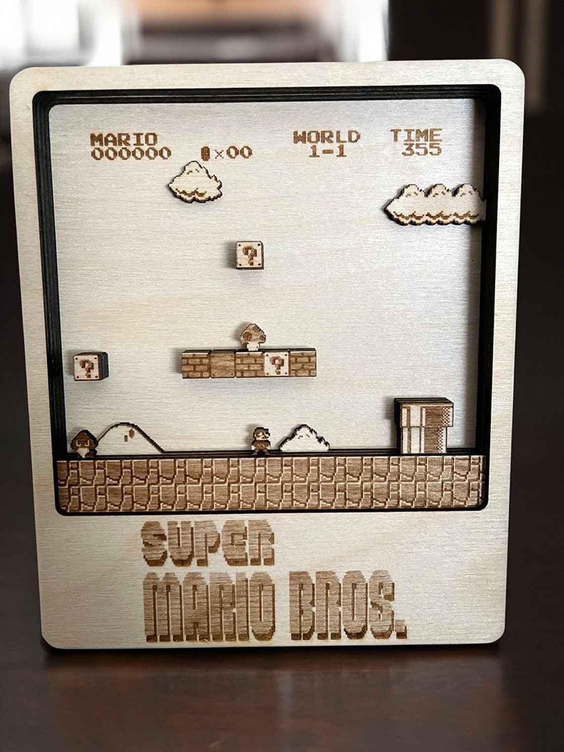 Mario Bros Digital Files Ready to Laser Cut Multilayer - Etsy