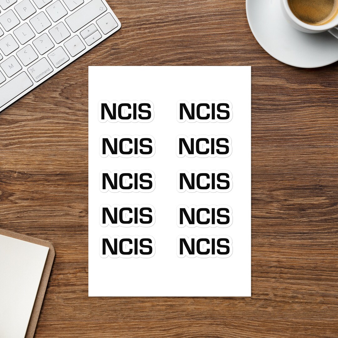 NCIS Sticker Sheet - Etsy