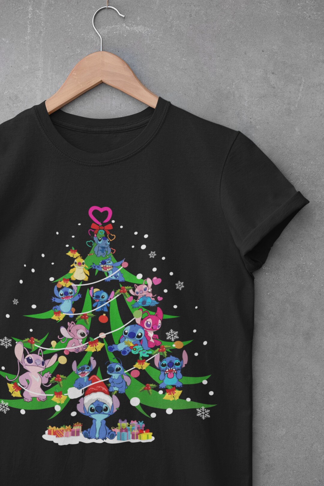 Stitch Christmas Tree Png File - Etsy
