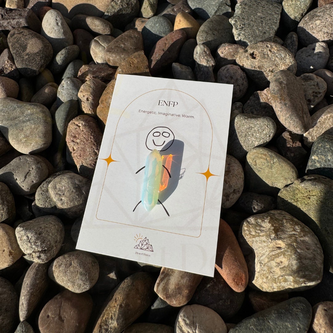 ENFP Crystal, MBTI Personality Gift Idea, Healing Crystals for the ...