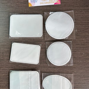 Sublimation Hat Patch | Sublimation White Hat Patch | White Sublimation ...