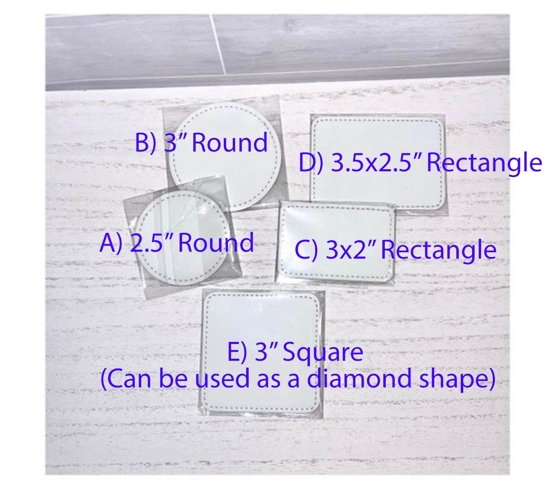 Sublimation Hat Patch Sublimation White Hat Patch White - Etsy