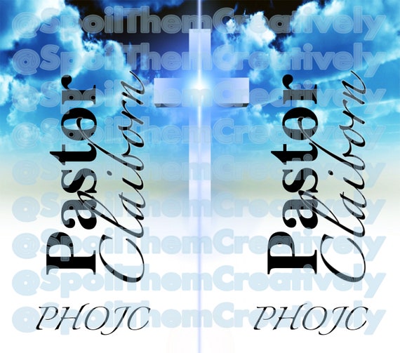 Pastor Tumbler Wrap PNG Blank Name Pastor Wrap Pastor Gift - Etsy