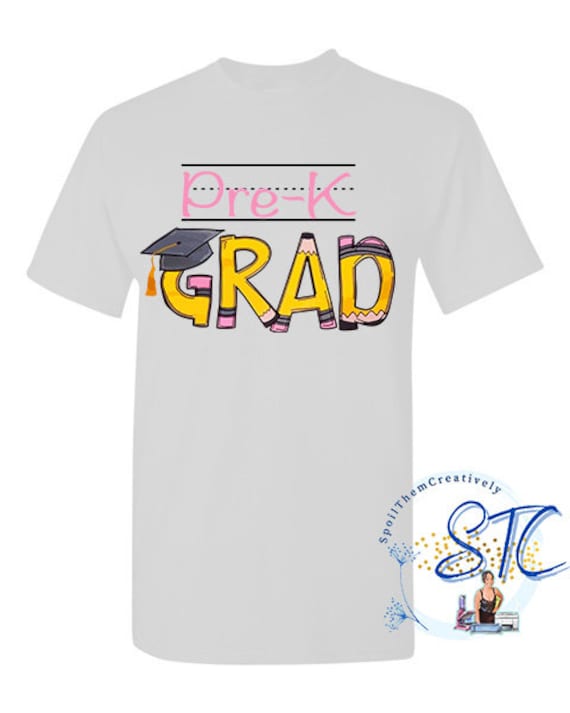 Pre-k Grad PNG Pre Kindergarten Grad Design Preschool | Etsy