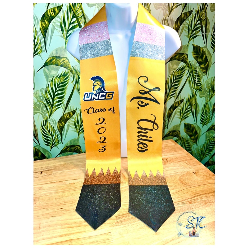 Custom Graduation Stole - Etsy