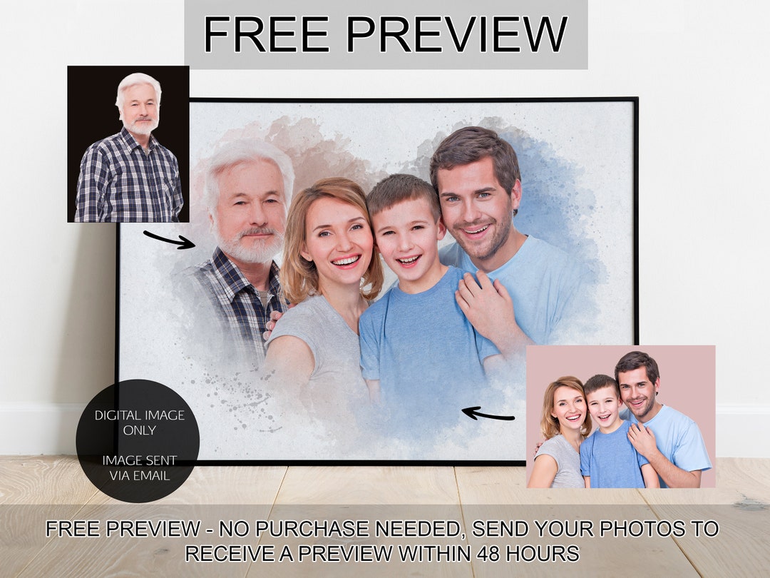 Custom Photo Merge Portrait: Different Photos, Add to Photo Edit, Merge ...