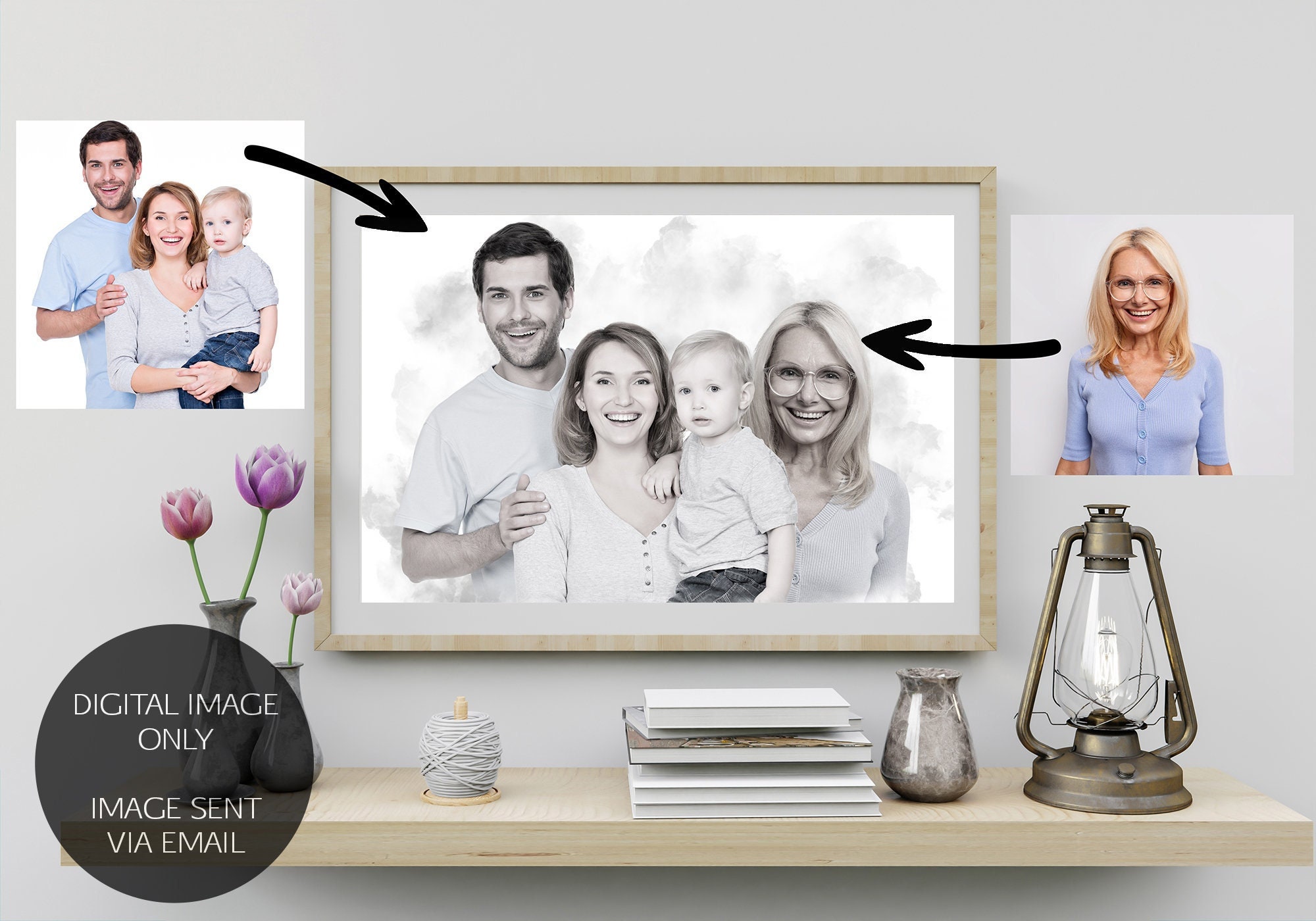 Combine Photos Add Person to Photo Merge Photos Photo - Etsy UK