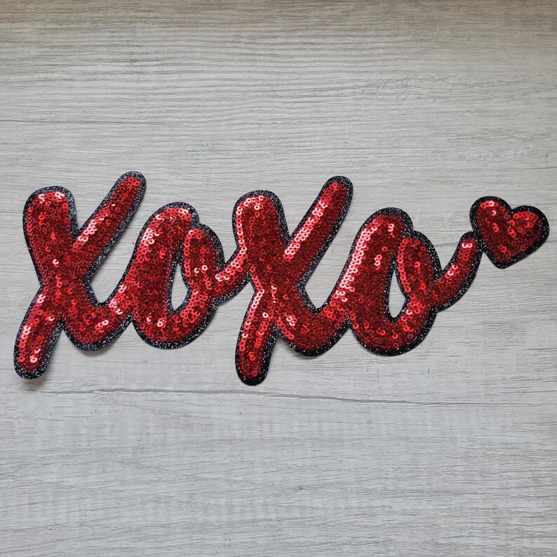 Patch Valentine, Trendy Patch, Iron on Patch, T Shirt Patch XOXO - Etsy