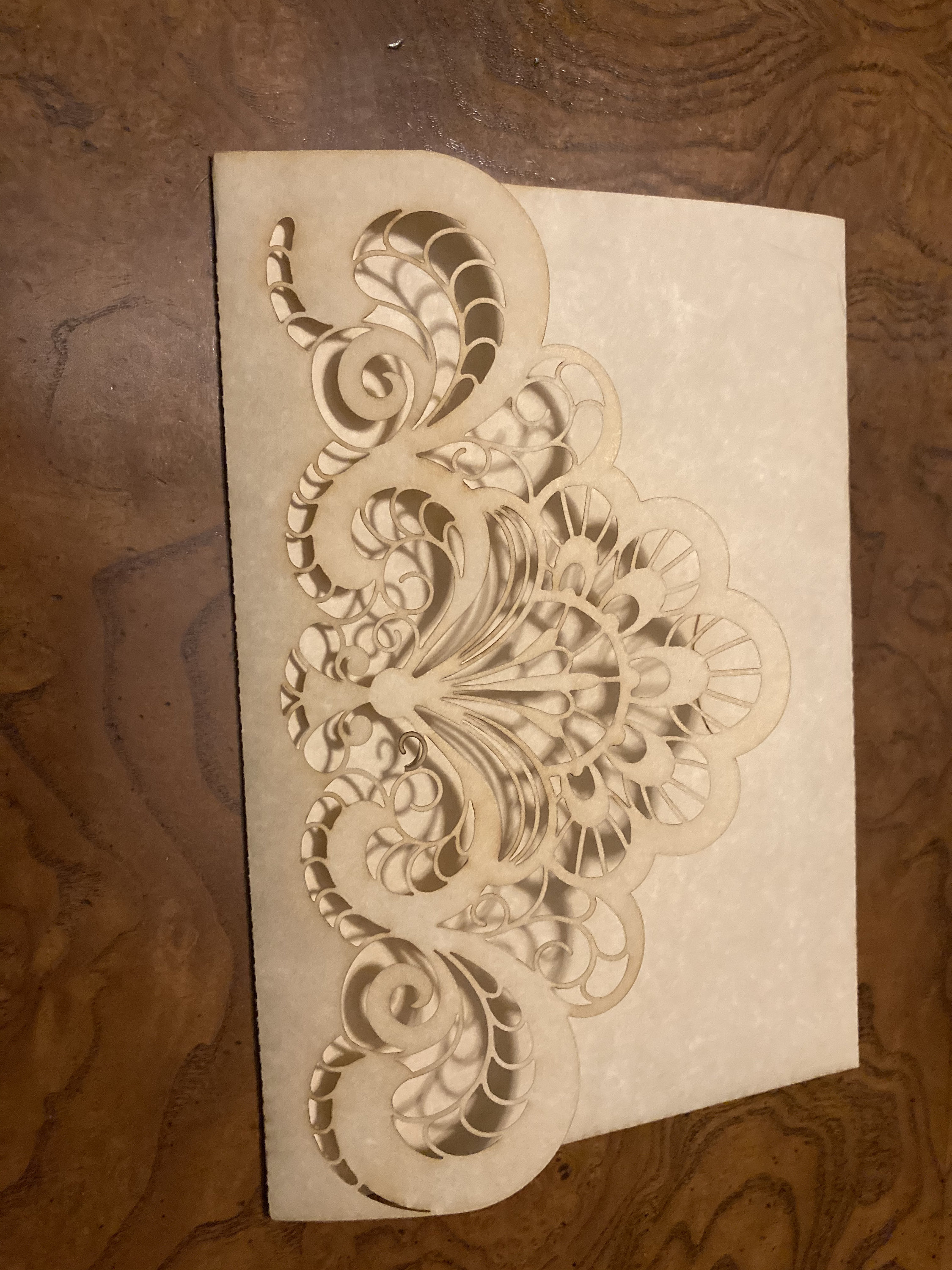 Custom Laser Cut Invitations - Etsy