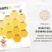 Bee Birthday Calendar: Classroom Printable Poster (digital Download) - Etsy