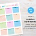 Rainbow Birthday Calendar: Classroom Birthday Chart, A4 Canva Template ...