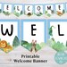 Back to School Welcome Banner Printable Sign for Teachers Kids ...