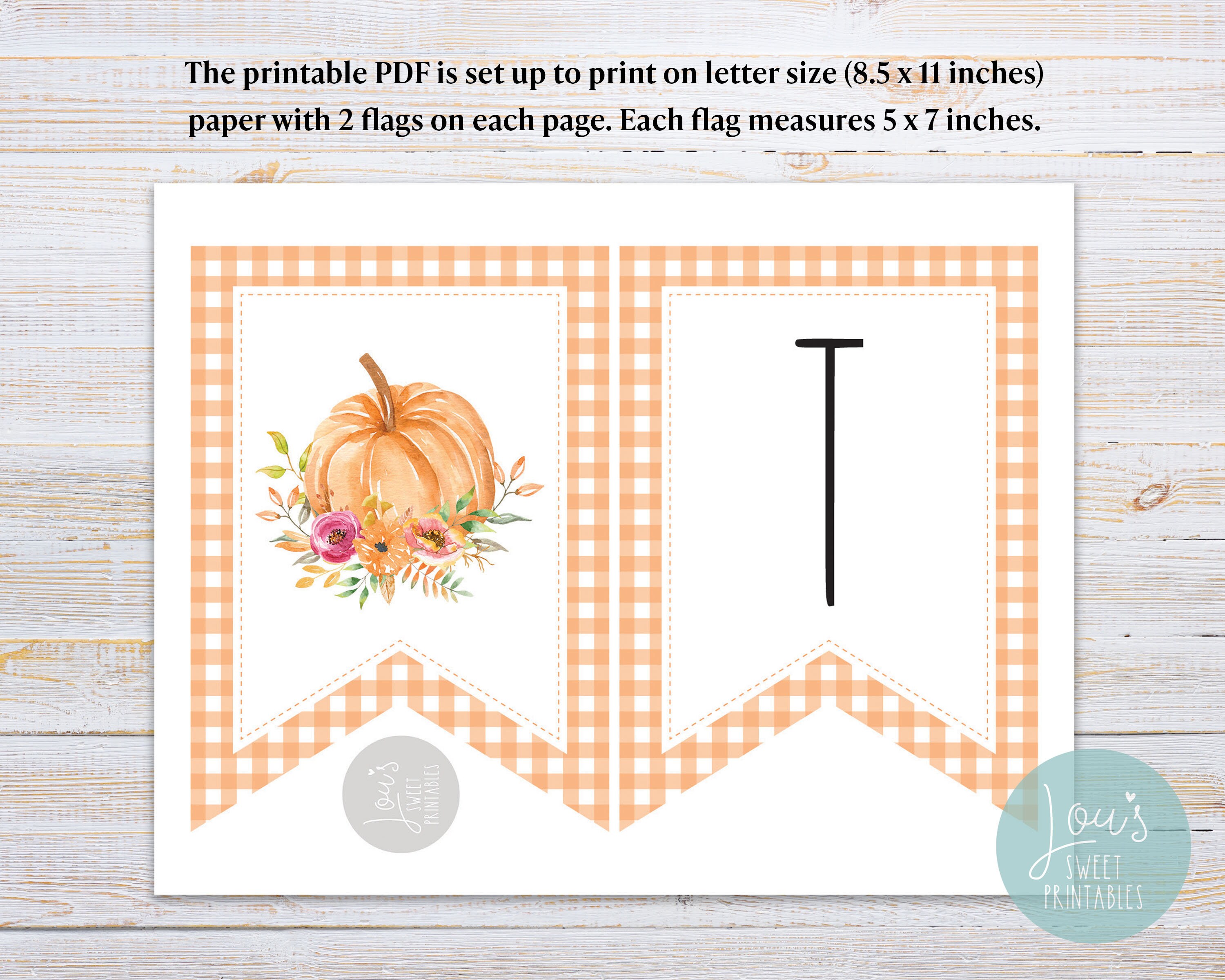 Thanksgiving Banner, Printable Thankful Bunting Banner, Fall Mantel ...