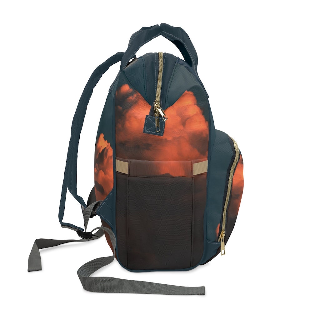 Fall Harvest Full Moon Diaper Bag | Diaper Bag | Baby Diaper Bag | Full ...