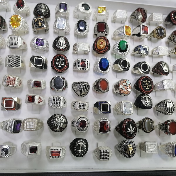 Mens Italian Pinky Ring - Etsy