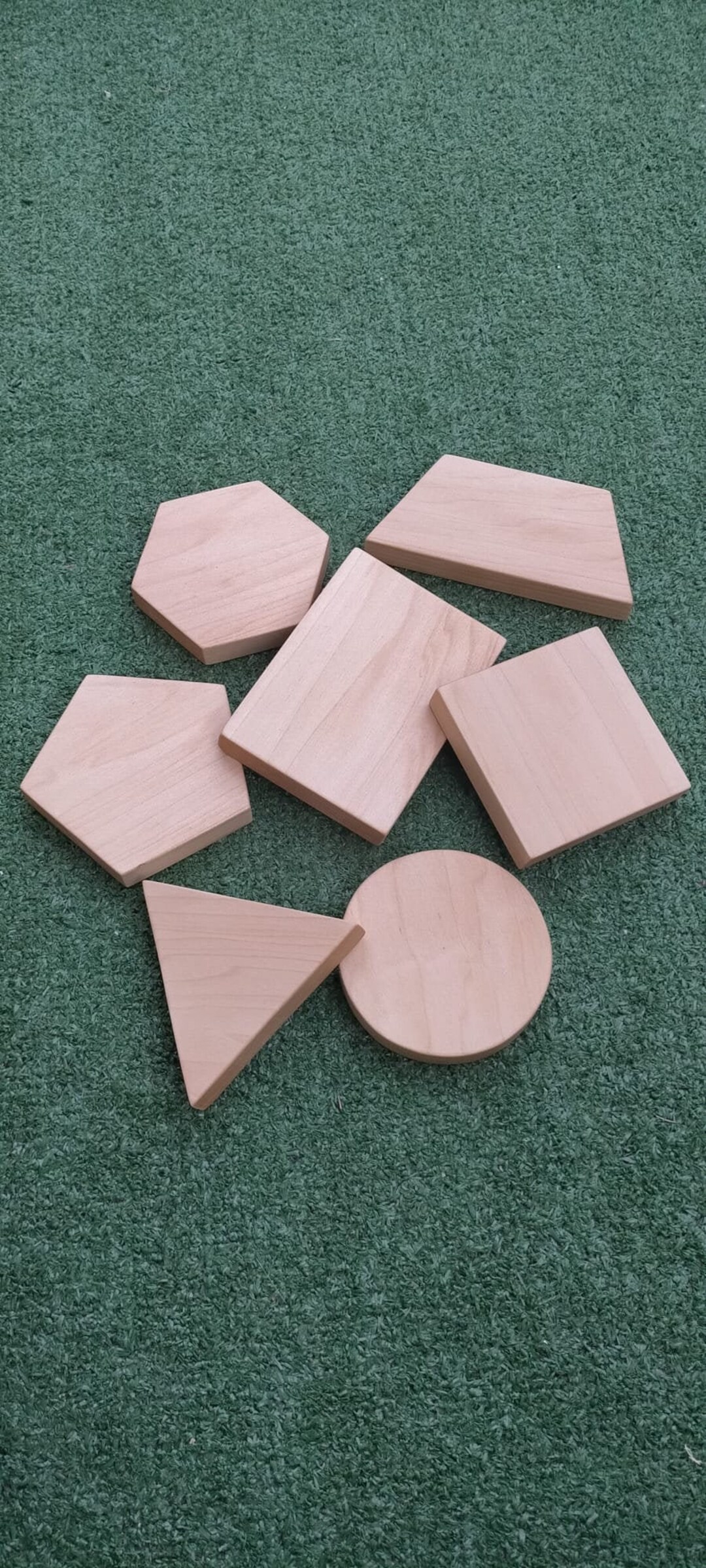 Geometric Shapes in Wood - Etsy