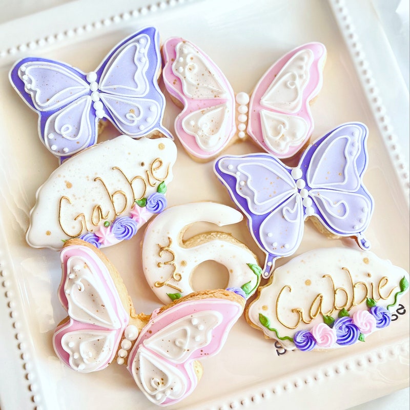 Sugar Butterflies - Etsy
