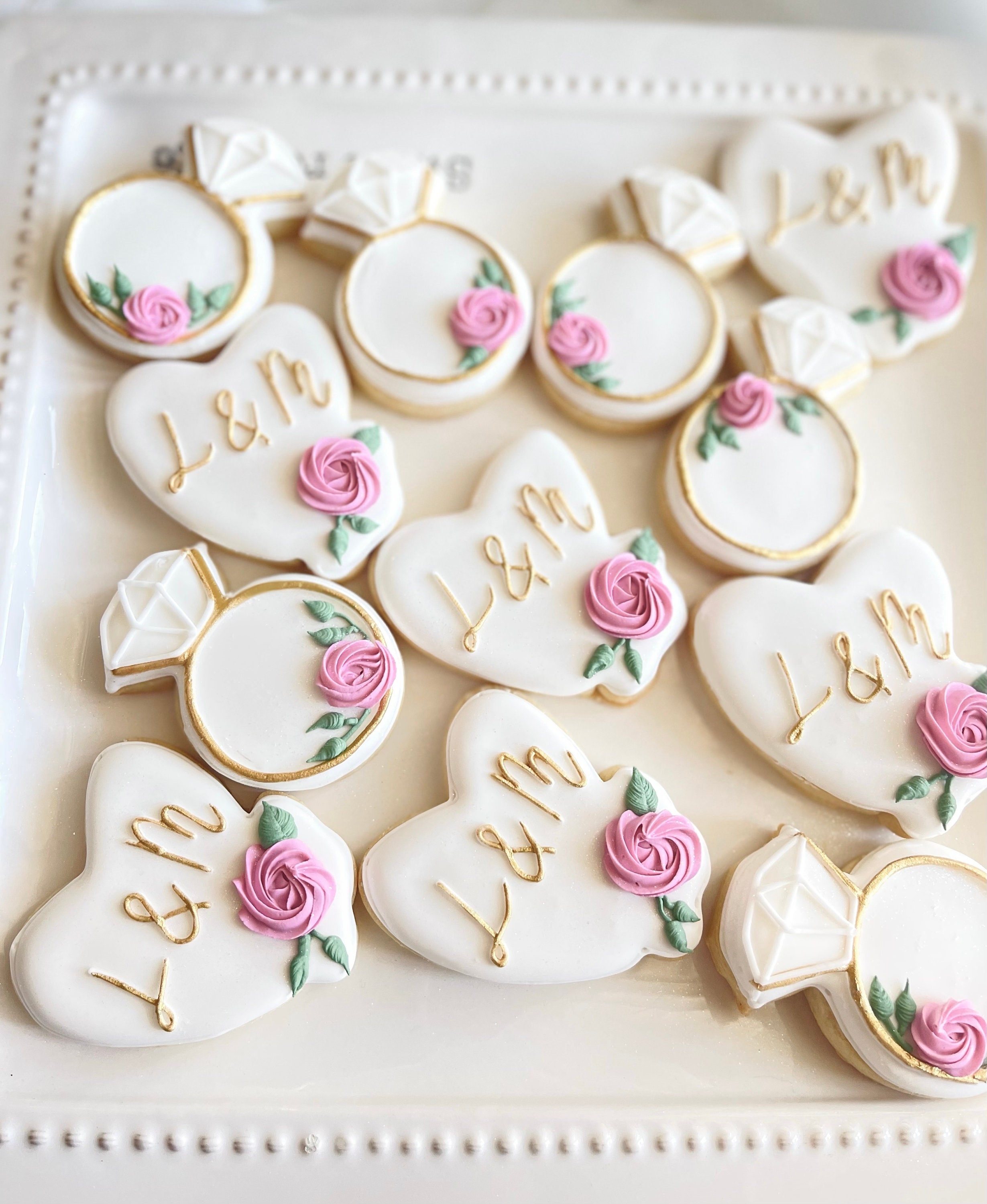 Bridal Shower Decorated Cookies