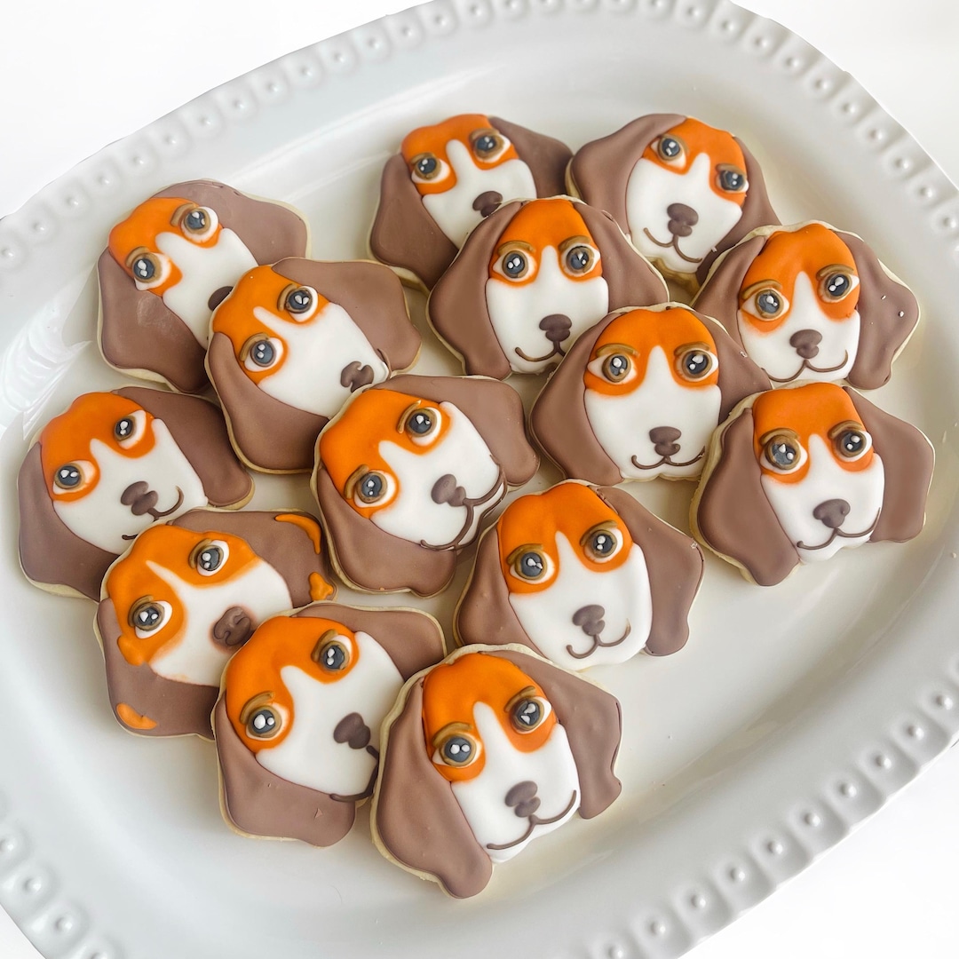 Custom Pet Sugar Cookies, Birthday Favors, Pet Portrait Cookies, Party ...