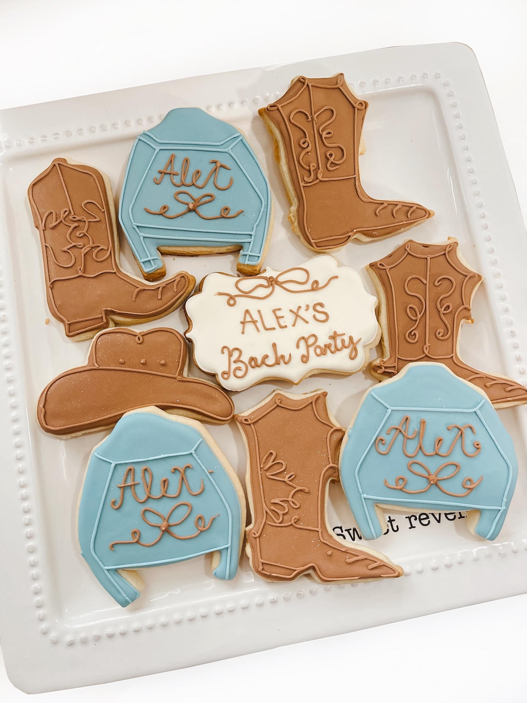 Cowgirl Bachelorette Cookies, Western Birthday Cookies, Rodeo Cookies ...