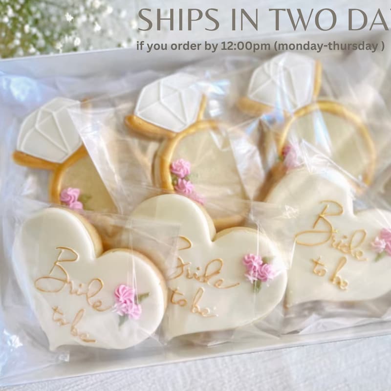 Diamond Ring Cookies - Etsy