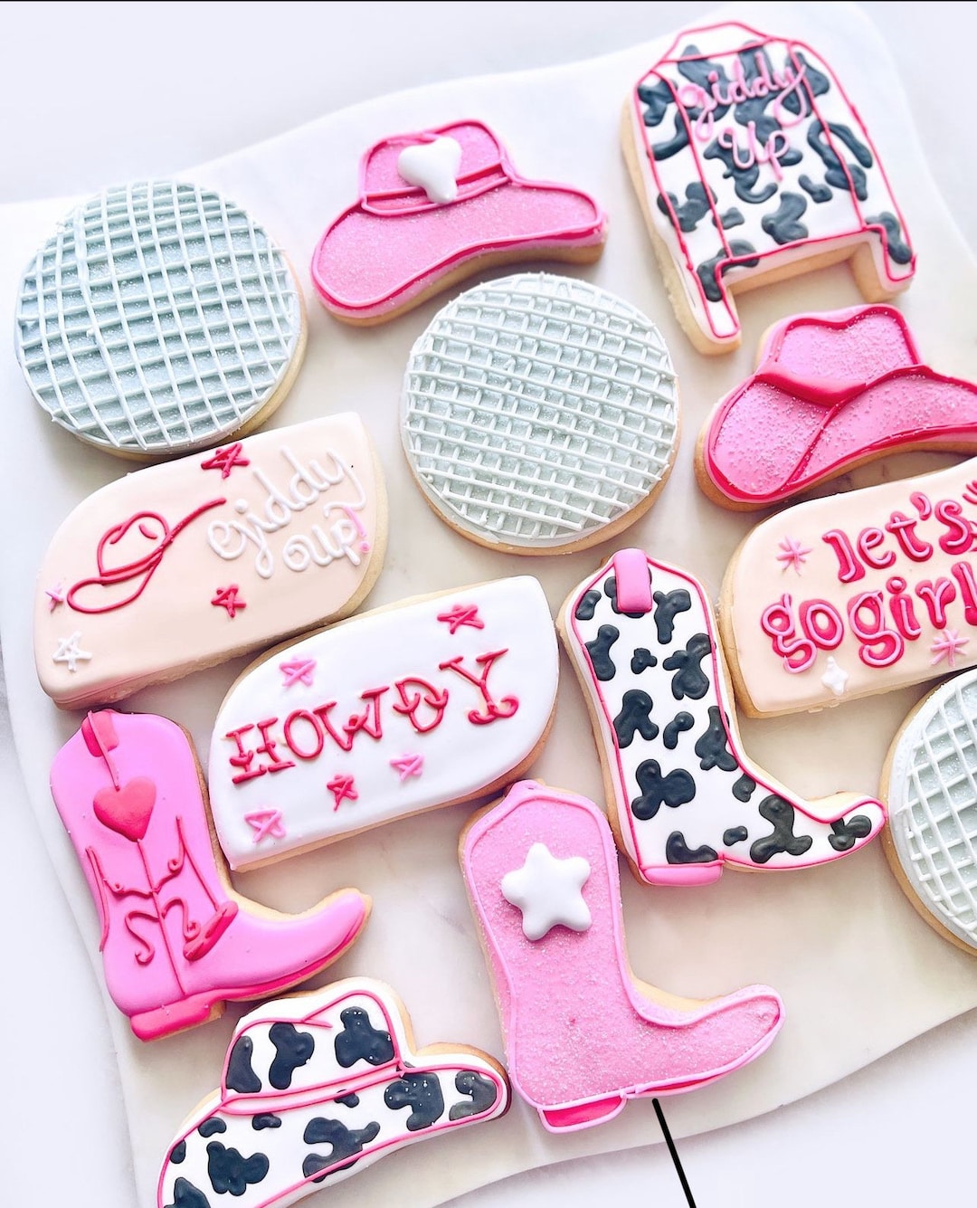 Cowboy Cookies, Western Birthday Cookies, Rodeo Cookies,cowboy ...